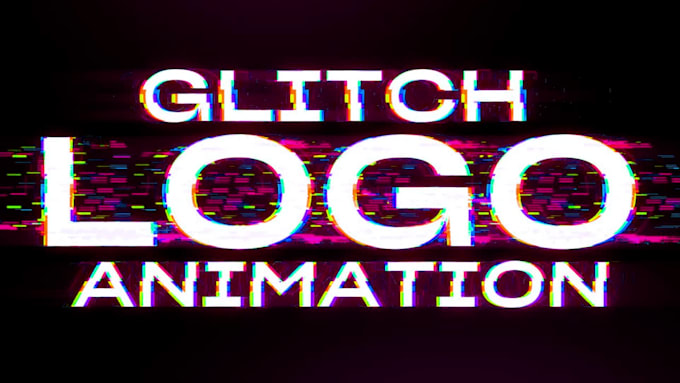 Do these 3 cyber glitch logo animations within 24 hours by Firestrikeua ...