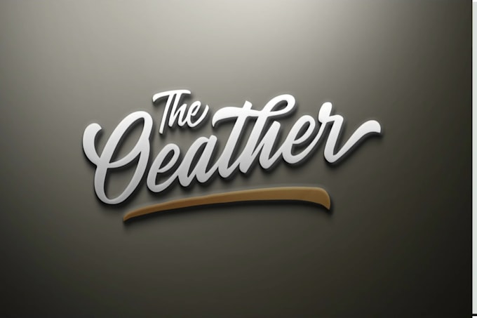 Design a modern hand drawn typography logo in 3 hours by Designer__saif ...