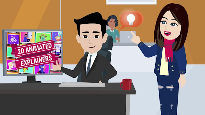 Create a 2d animation or 2d explainer video in 24hours by Epic ...