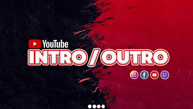 Create a unique youtube intro and outro for you by Abrarwebs | Fiverr