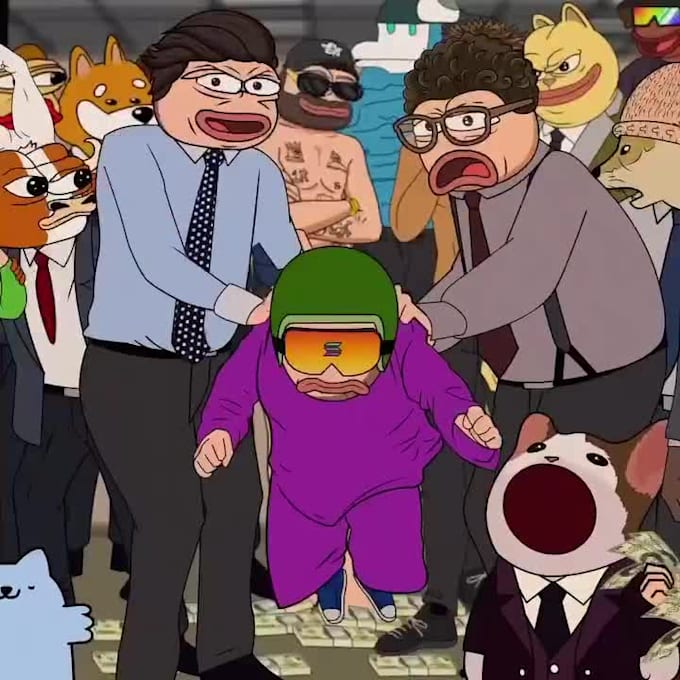 Do 2d memecoin animation, meme character, funny meme art, crypto art ...