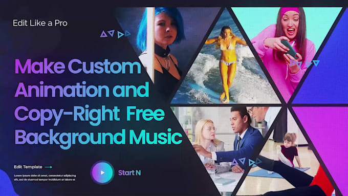 Edit after effect, premiere pro template and make custom animation by Sojolkhan011 | Fiverr