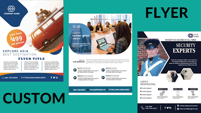 Creat a custom promotional flyer by Graphiclimon213 | Fiverr