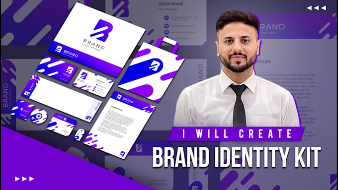 Create a professional brand identity kit by Mominahmed | Fiverr