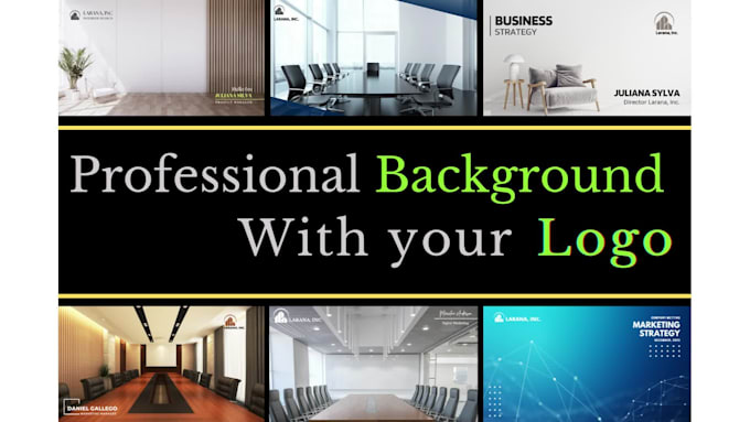 Create zoom virtual and google meet backgrounds by Mr_tefy | Fiverr