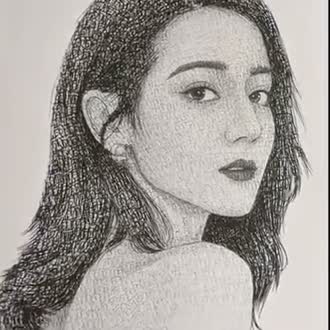Design original hand drawn portraits on photos using your favorite ...