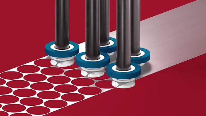 Create 3d factory animation, 3d industrial machinery, 3d functional ...