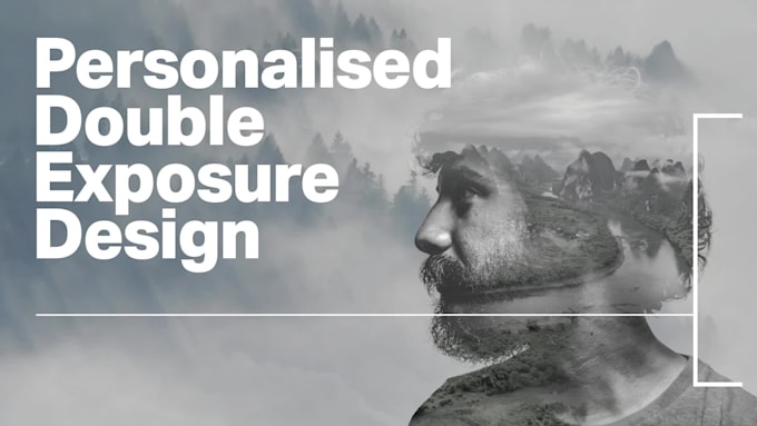 Create animated double exposure design by Vern_graphics | Fiverr