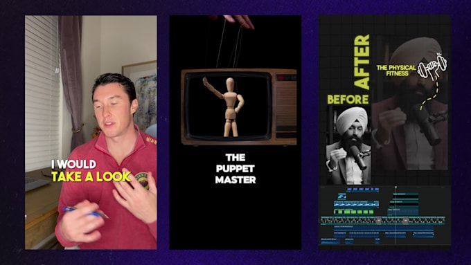 Éditez professionnellement vos vidéos tiktok et vos bobines instagram