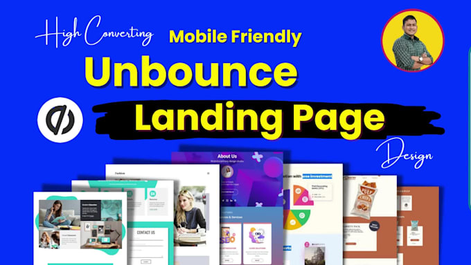 Design high converting mobile friendly unbounce landing page by Ssakib_dm | Fiverr