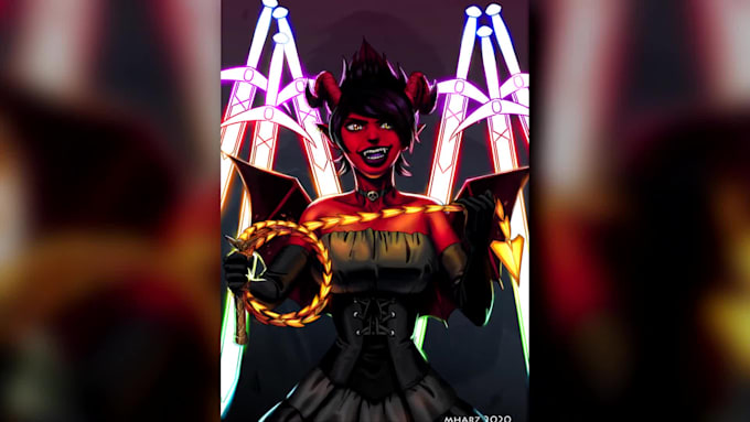 Draw your dnd character in my signature anime style by Avimharz | Fiverr