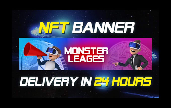 Design nft banner and crypto for twitter and opensea header by ...