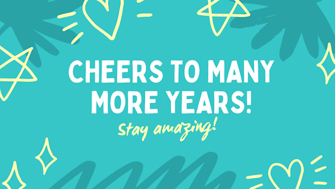 Make mp4 digital birthday invitation by Albertgtx | Fiverr