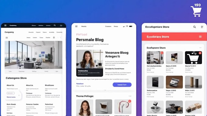 Build wordpress website landing page, custom wordpress website business ...