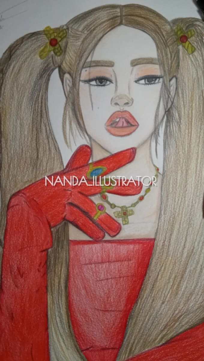 Draw a nice custom portrait for you by Nandailustra | Fiverr