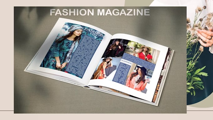Do exclusive magazine layout, magazine cover or product catalog design ...