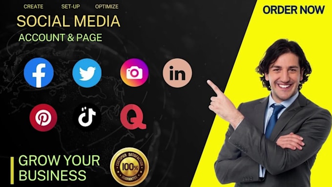 Expertly Create Set Up And Optimize Your Social Media Accounts And