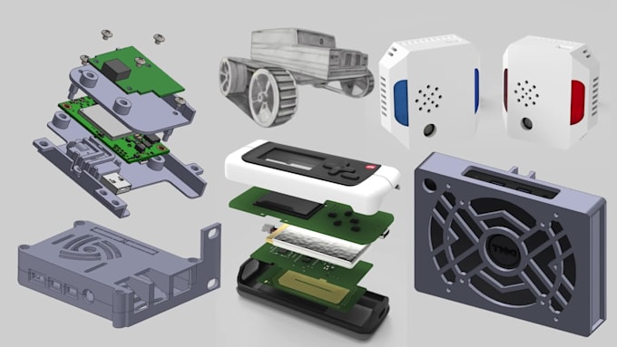 Design custom 3d enclosures for pcb and electronic projects by ...