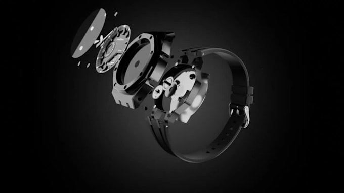3d watch animation 3d wrist watch animation apple watch 3d product ...