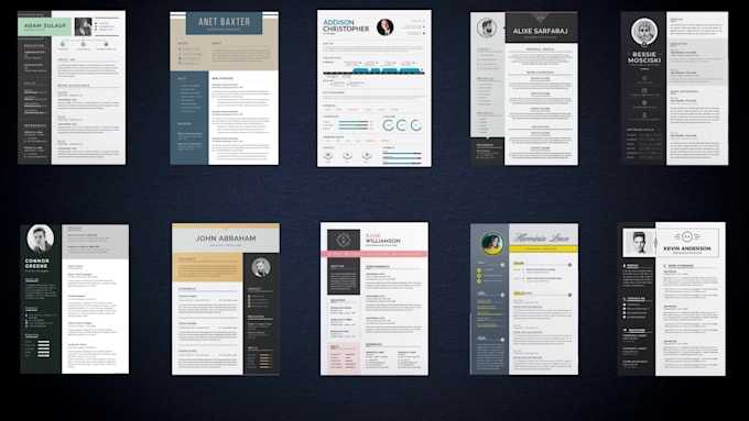 Write or create high end cv, resume, appealing cover letter by ...