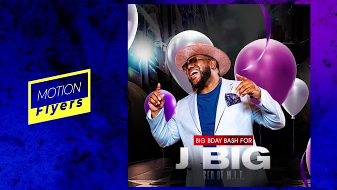 Add motion to your event flyer,mixtape cover and posters using motion ...