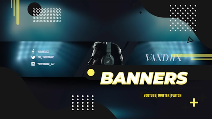 Design youtube and twitch channel banners and covers by Jasonxgojo | Fiverr