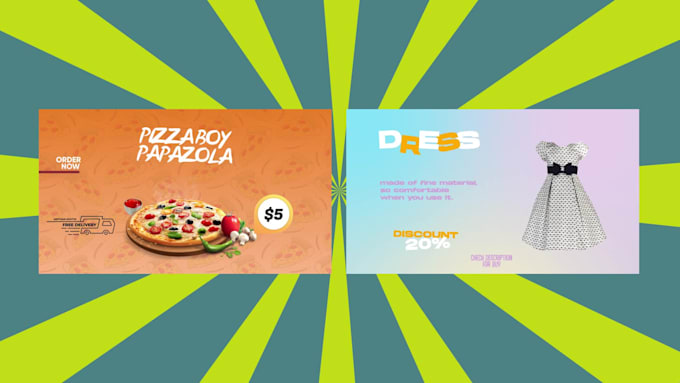 Make an animated gif banners for ads by Septianaditya_ | Fiverr