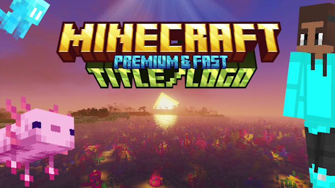 Create you a custom minecraft logo or title by Devidodu55 | Fiverr