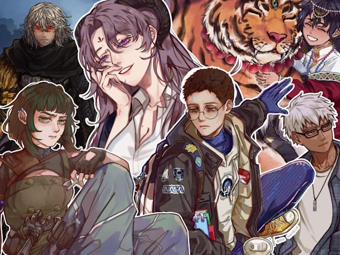 Draw any character you want, your oc, anime, games and more by ...