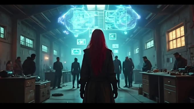 Create a 4k hyper realistic ai movie trailer ai movie ai trailer ...