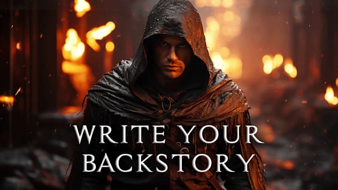Create a backstory for your rpg, fantasy or sci fi character by ...