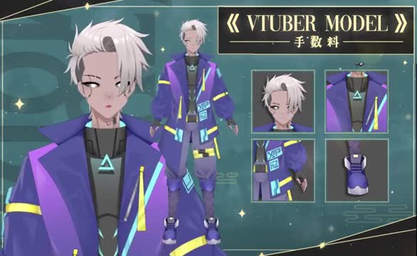 Model and design live2d vtuber model, 2d vtuber rigging, 2d vtuber rig ...