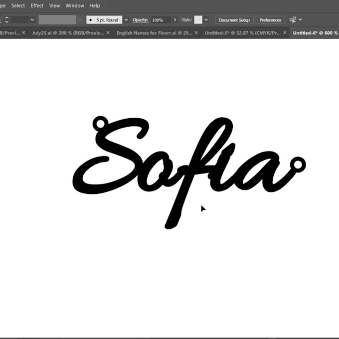 Draw custom 2d names for nameplate necklaces by Majedlajin | Fiverr