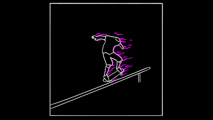 Turn your sport clips into a hand drawn animated gif by Dr_pyrex | Fiverr