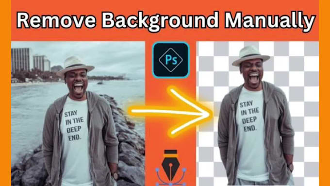 Remove image background manually by Dezchumky | Fiverr