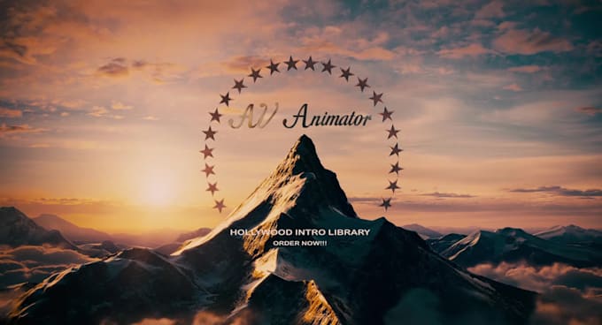 Make paramount intro animation with your texts by Av_animator | Fiverr