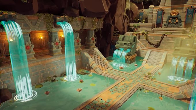 Design 3d Game Environment Unity Level Design 3d Background Metaverse
