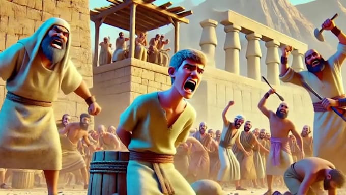 Do hq 3d bible story animation for kids christian cartoon sunday school ...