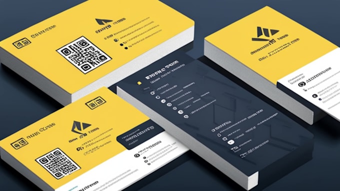 Stunning business card designs unique, affordable, and fast with qr ...