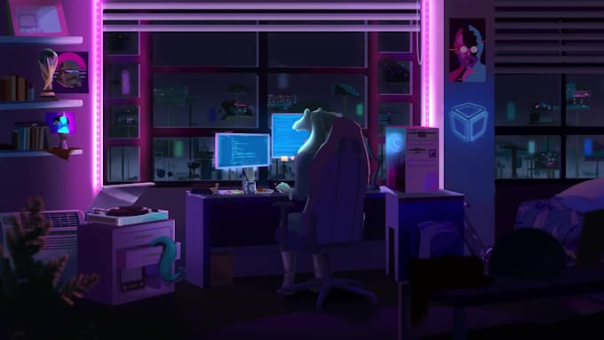 Create lofi loop animation lofi pixel lofi dance for lofi music ... Create lofi loop animation lofi pixel lofi dance for lofi music ...