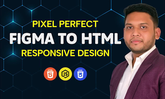 Convert figma to html css bootstrap responsive website design by ...
