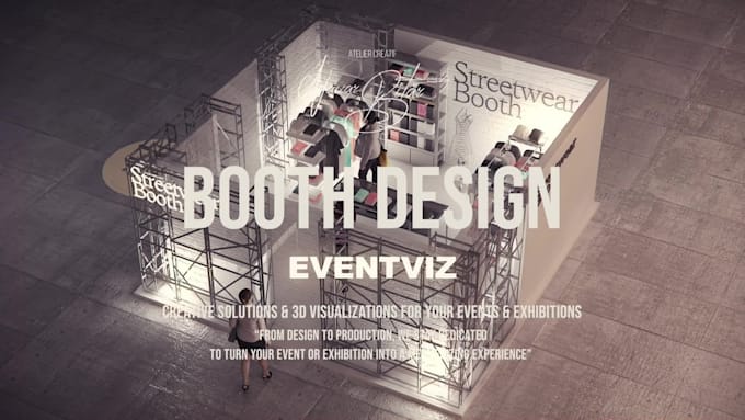 Design exhibition booth, stage, pre function area by H3omcmultimedia ...