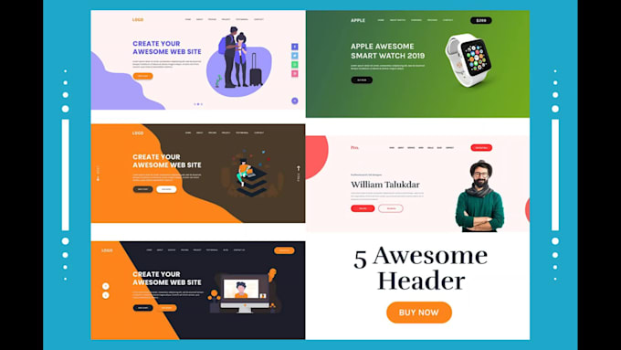 Create attractive website banner, header, slider design by Graphixpoint ...