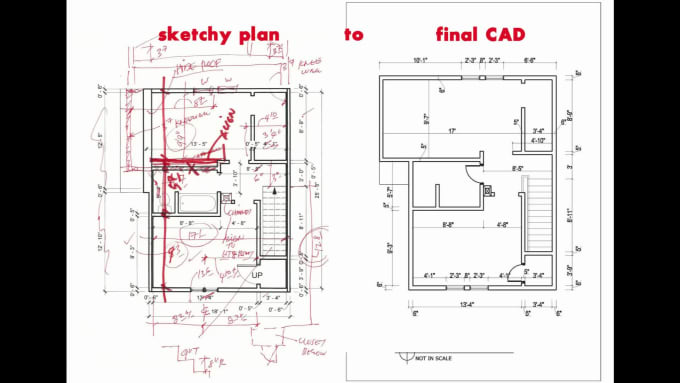 Convert blueprint, sketch, pdf to autocad drawing perfectly by Zero ... Convert blueprint, sketch, pdf to autocad drawing perfectly by Zero ...