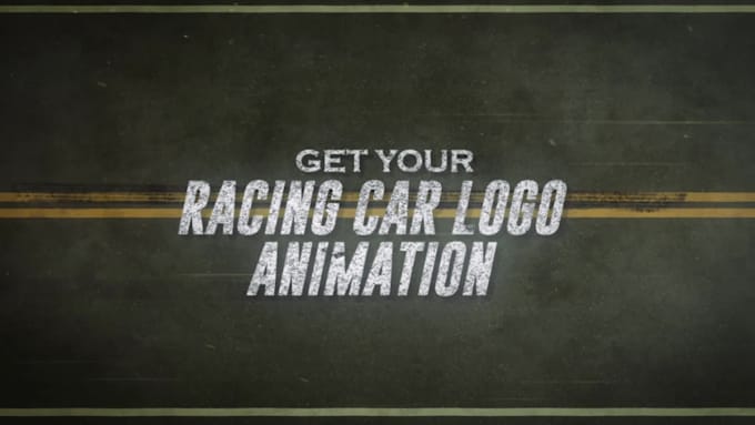 Do dynamic racing car logo animation in 24 hours by Motionn110 | Fiverr