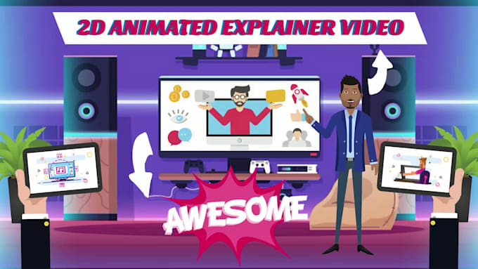 Make 2d animated explainer video or 2d animation marketing video by Owi_animator | Fiverr