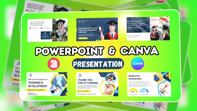 Design editable powerpoint template or canva presentation by Hoobbit ...