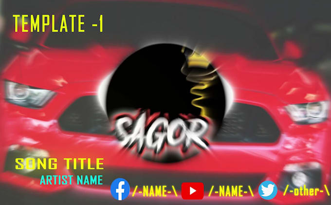 Create music visualizer for your song by Mdsagoreditor | Fiverr