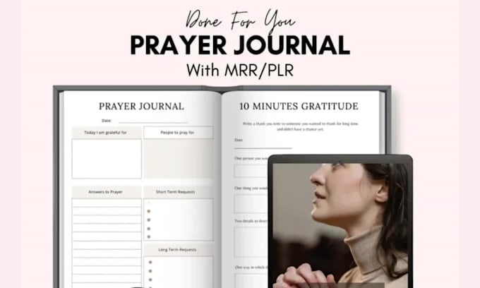 Create daily prayer ebook, christian journal, bible study, scripture ...