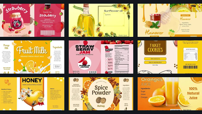 Design attractive product labels and product packaging for you by ...
